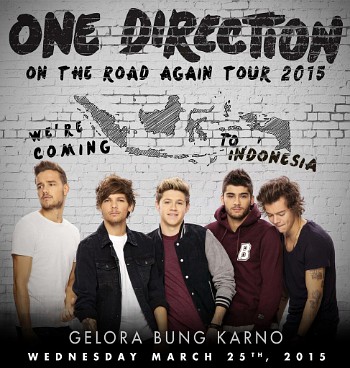 Tiket Konser One Direction di Jakarta Masih Tersedia