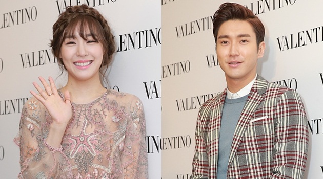 Siwon SuJu dan Tiffany SNSD Hadiri Pembukaan Toko 'Valentino' Hong Kong