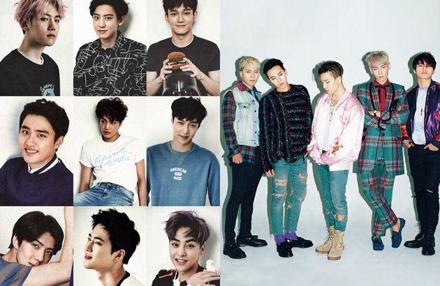 Foto Tanpa Make Up, EXO-Big Bang cs Masih Ganteng?