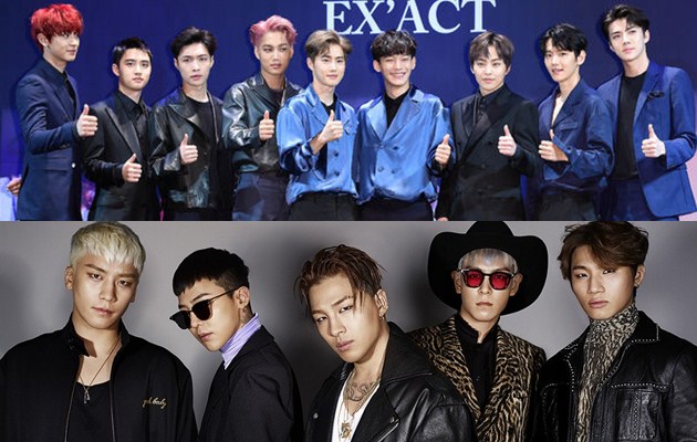 Big Bang-EXO cs Masuk Hastag Populer Weibo, Siapa Paling Beken?