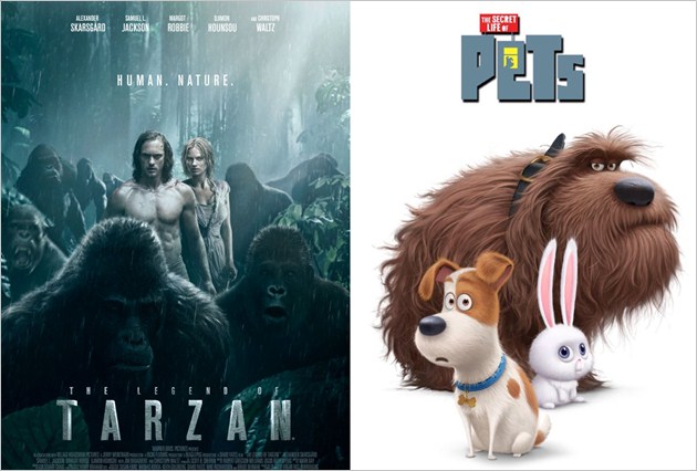 'The Secret Life of Pets' Kalahkan 'Legend of Tarzan' di Box Office