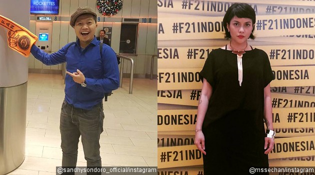 Pacar Diejek Adik Sarah Sechan, Sandhy Sondoro Sebut Mantan Istri Gila?