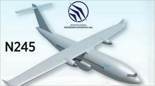 Indonesia Buat Pesawat N245, Ini Rute Yang Akan Dilewati