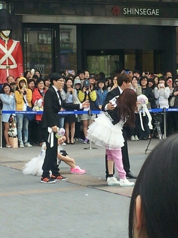 Suzy miss A dan Krystal f(x) Tertangkap Kamera Syuting 'Running Man'