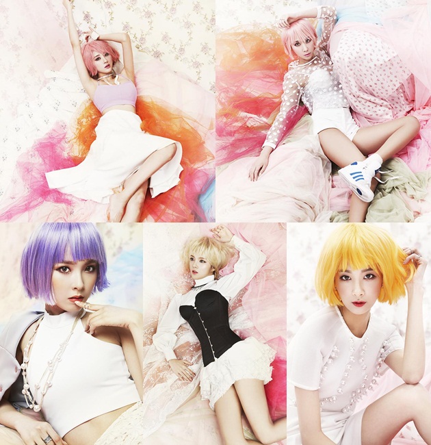 Nine Muses Rilis Teaser Imej Member Untuk Mini Album 'Drama'