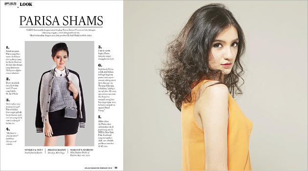 Ini Parisa Shams, Adik Raline Shah yang Super Cantik