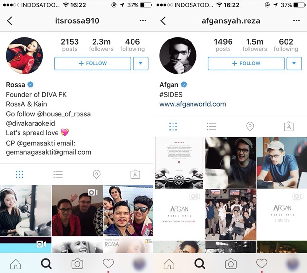 Kisah Asmara Terungkap, Afgan dan Rossa Malah Jaga Jarak?