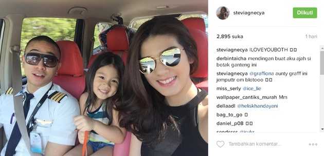 Putri Samuel Rizal Mulai Dekat dengan Calon Ayah Tiri