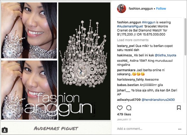 Anggun Pakai Jam Berlian Rp 15 Miliar, Netter: Paling Dipinjami Kayak ...