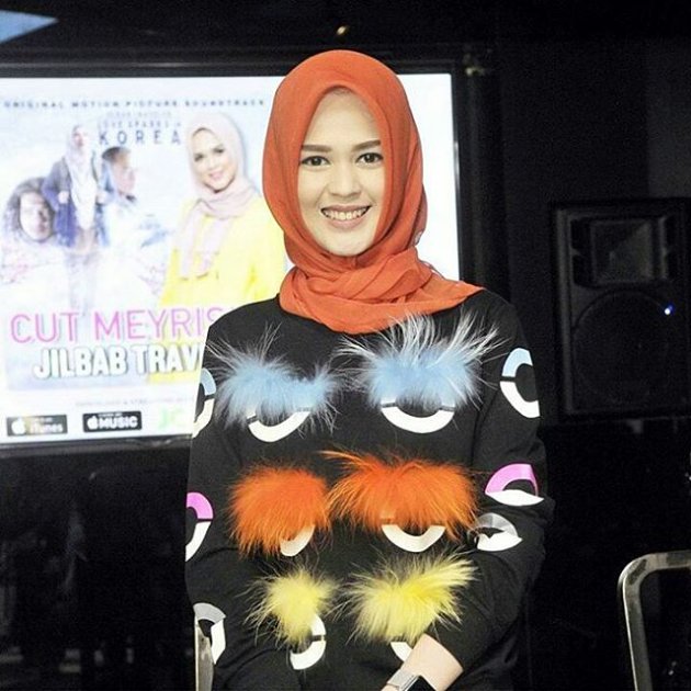 Bagai Bidadari, Cut Meyriska Makin Cantik Pakai Hijab