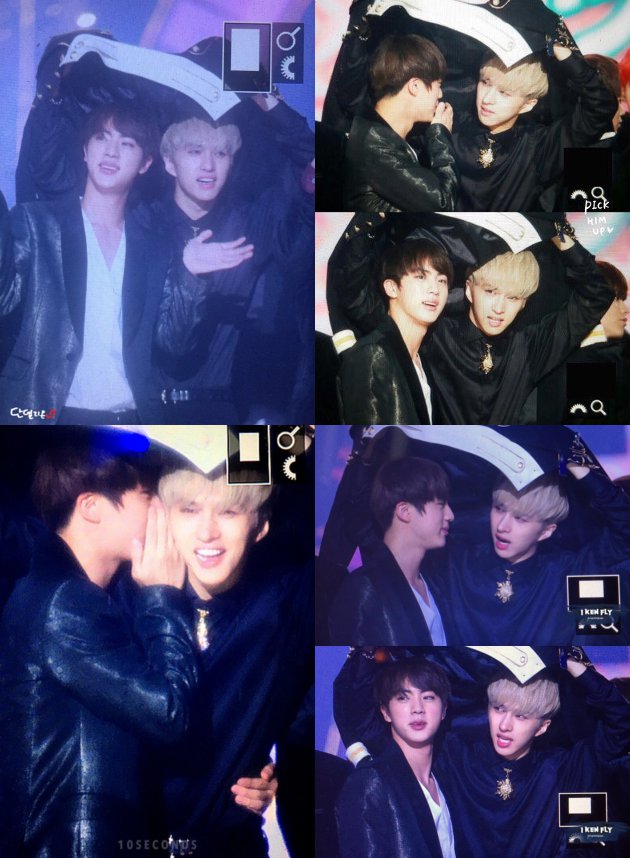 Bak Couple, Interaksi 'Mesra' Jin BTS dan Ken VIXX Ini Bikin Gemes