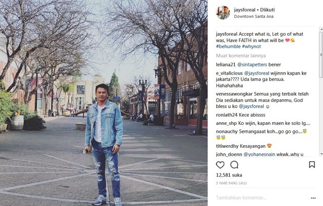 Curhat Soal Kebohongan, Wijaya Saputra Ternyata Putus dengan Agnes Monica?