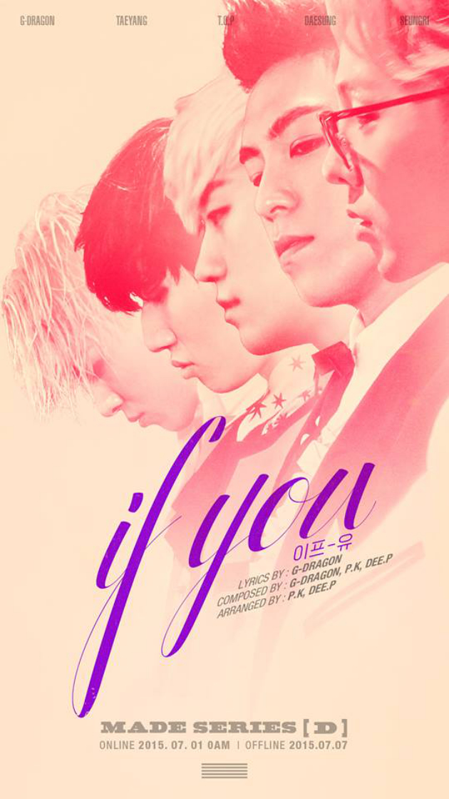 Big Bang Ungkap Poster Artistik Jelang Rilis 'If You'