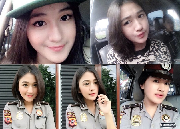 Bak Artis Korea, Kecantikan Bripda Muthia Hebohkan Netter