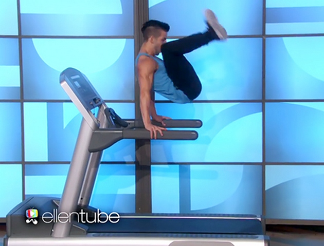 Jadi Tren Dunia, Ellen DeGeneres Undang 'Pria Treadmill' di Acaranya