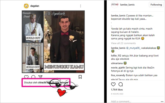 Ketahuan Nge-Like Meme Tampan Ali Syakieb, Citra Kirana Digoda Habis ...