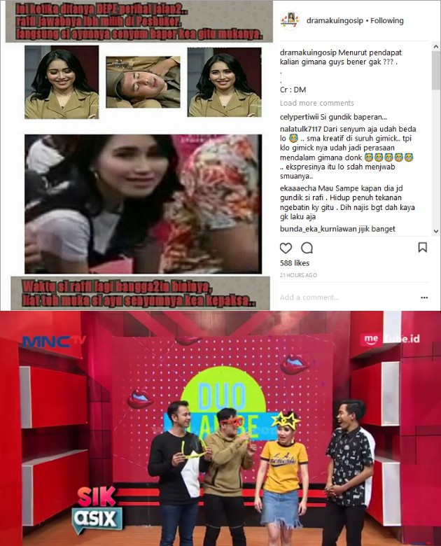 Diklaim Cuma Gimmick, Netter Buktikan Ayu Ting Ting Suka Raffi dan Cemburu pada Nagita
