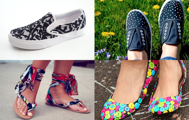 Yuk, Coba Kreasi DIY Untuk Sulap Sepatu Lama Jadi Makin Gaya