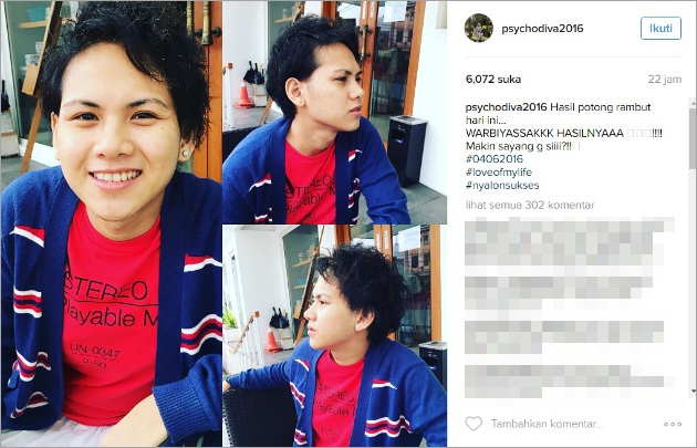 Evelyn Ubah Gaya Rambut Lebih Feminin, Aming Makin Kesengsem