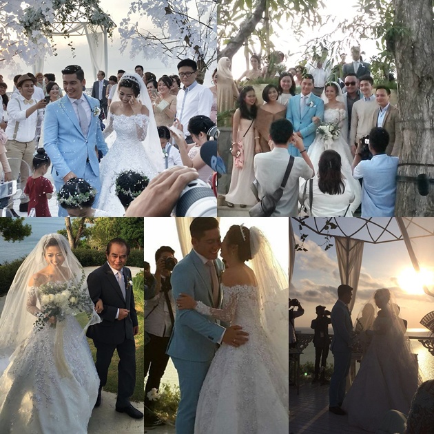 Ucapkan Janji Suci di Tengah Sunset, Samuel Zylgwyn-Franda Resmi Jadi ...