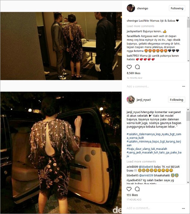 Gaun 'Bolong' di Belakang, Nagita Dibully Tak Pakai Bra dan Dijuluki 'Sponge Bob'