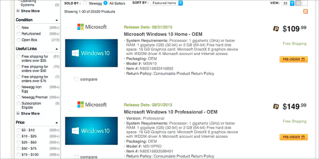 Akhirnya Jadwal Peluncuran dan Harga Windows 10 Terungkap