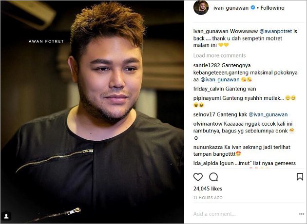 Tampil Lebih Kurus, Ivan Gunawan Banjir Pujian Netter