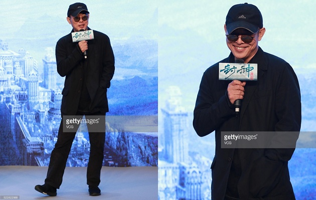 Ini Penampilan Kurus Jet Li Tampil Perdana di Publik Sejak Sakit