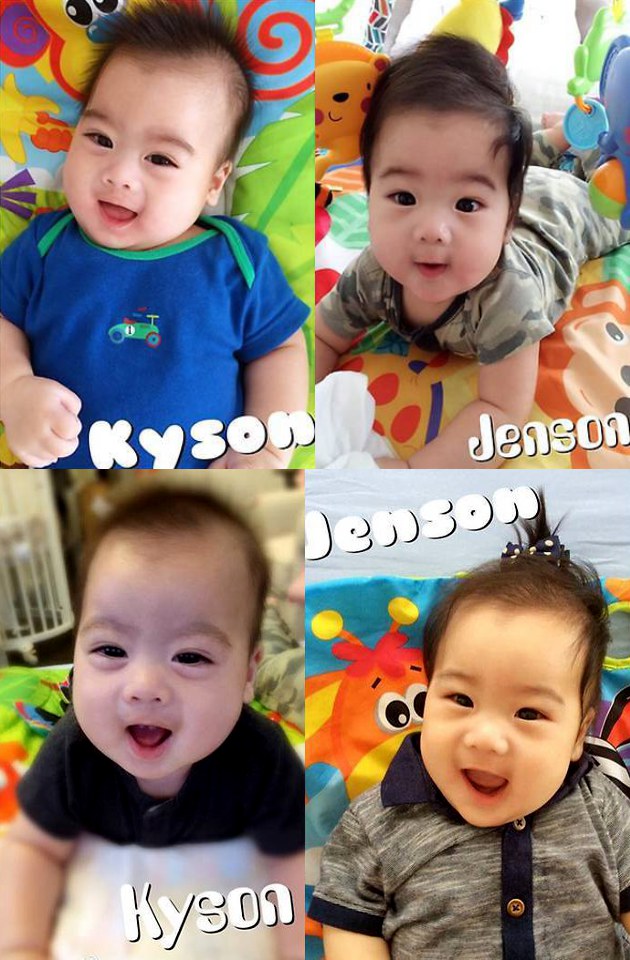 Unyu Banget, Jimmy Lin 'Shaolin Popey' Pamer Wajah Imut Putra Kembarnya