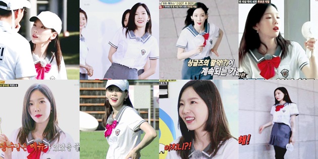 Asyik Jalankan Misi di 'Running Man', Kecantikan Tae Yeon SNSD Sukses ...
