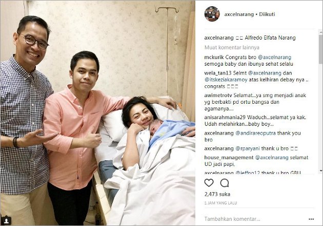 Sempat Diisukan Hamil Duluan, Kezia Karamoy Akhirnya Lahirkan Anak Pertama