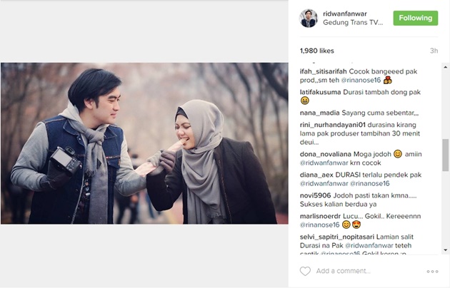 Syuting Bareng ke Korea, Mesranya Mantan Suami Suapi Rina Nose