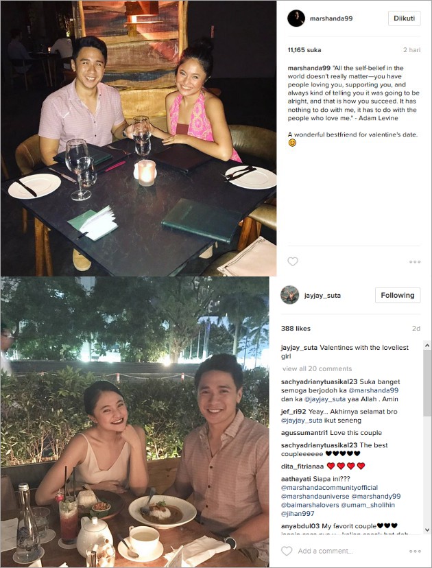 Marshanda Dinner Bareng 'Pacar' Super Romantis, Netter Baper