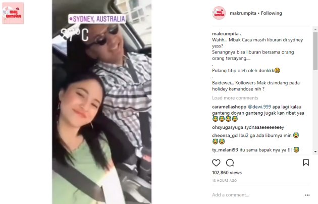 Liburan Bareng ke Australia, 'Pacar' Tajir Marshanda Disebut Mirip ...