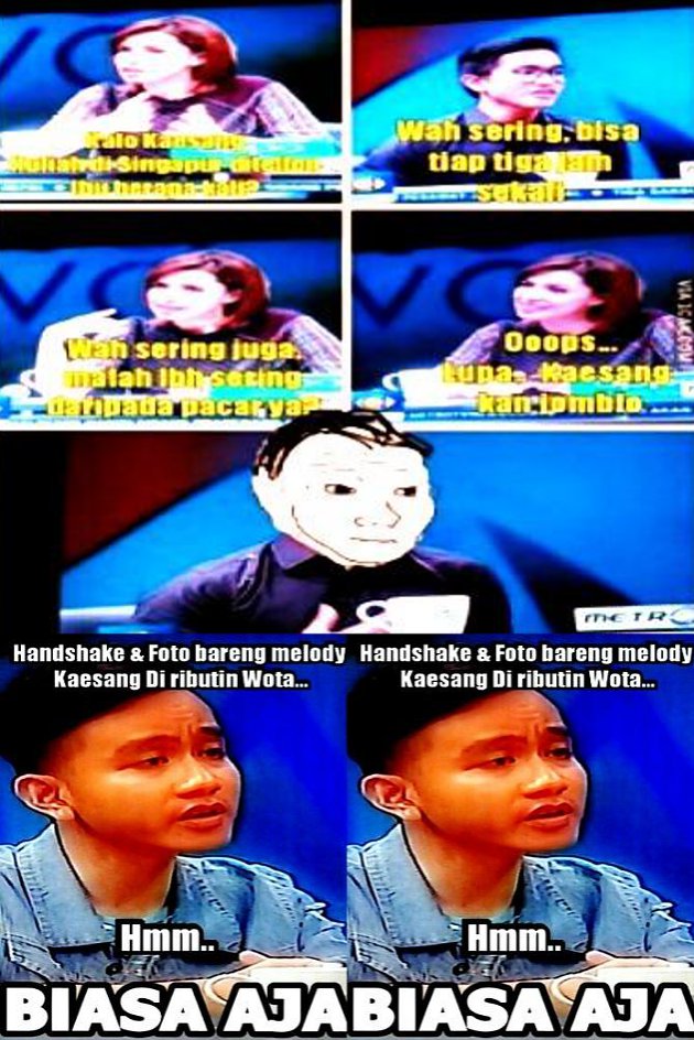 Sering Jawab 'Biasa Aja', Meme Gibran Anak Jokowi Bertebaran di Medsos