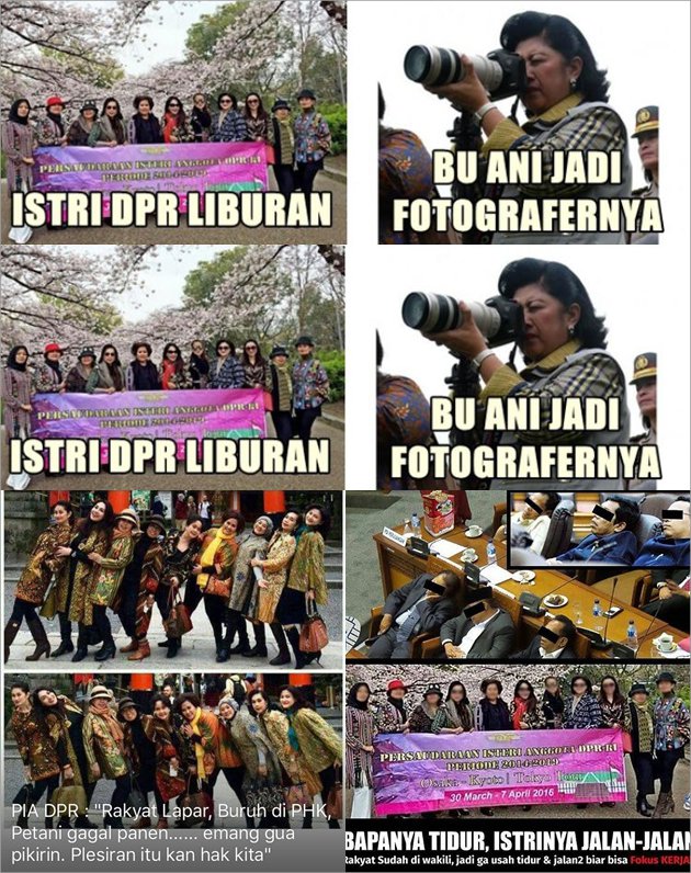 Heboh Istri Anggota DPR Liburan ke Jepang, Netter Ramai Bikin Meme Kocak