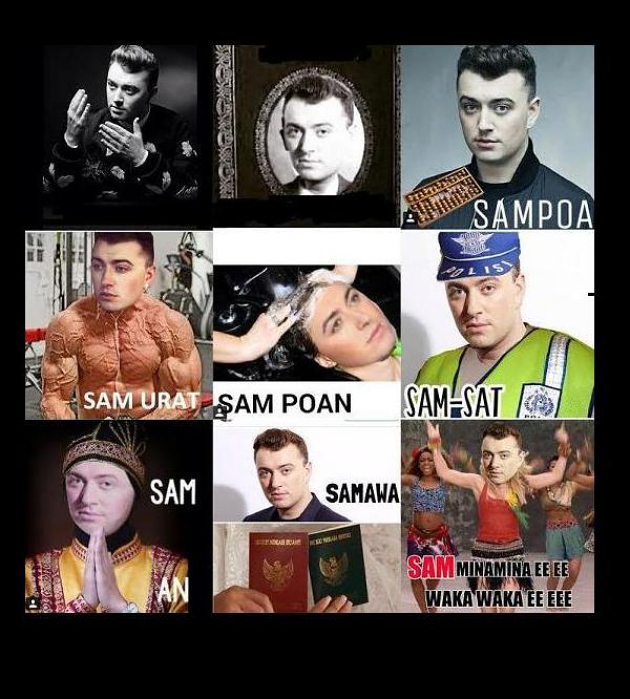 Meme-Meme Lucu Sam Smith Bertebaran di Media Sosial