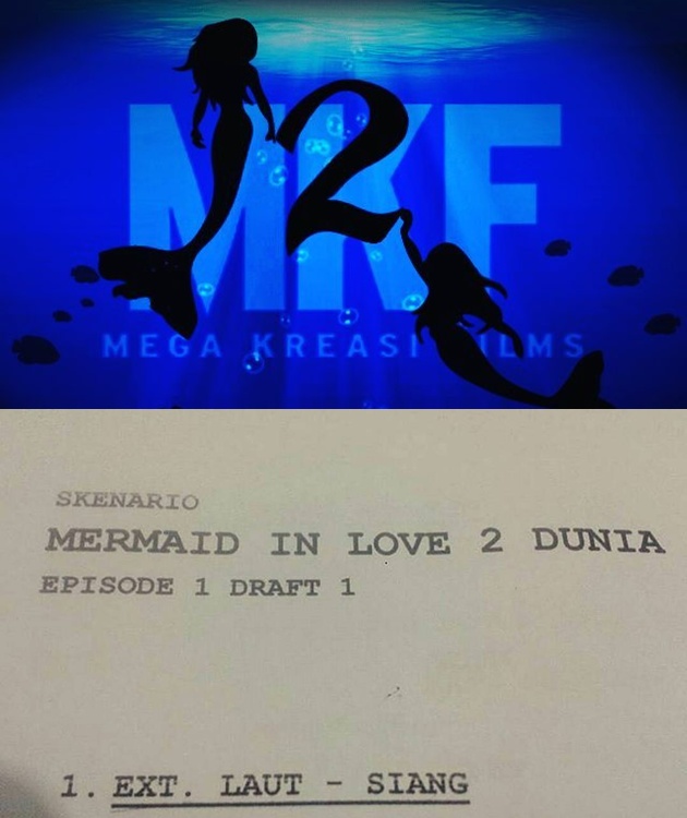 Ini Logo dan Naskah 'Mermaid In Love' Season 2, Angga Aldi dkk Mulai ...