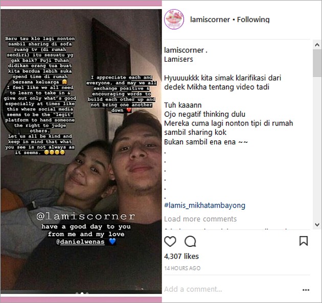 Mikha Tambayong Klarifikasi Video Mesra, Daniel Wenas Ngamuk Pacar ...