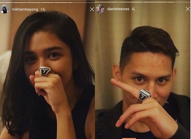 Pamer Cincin Berdua, Mikha Tambayong 'Kode' Ingin Nikahi Pebasket Daniel Wenas?