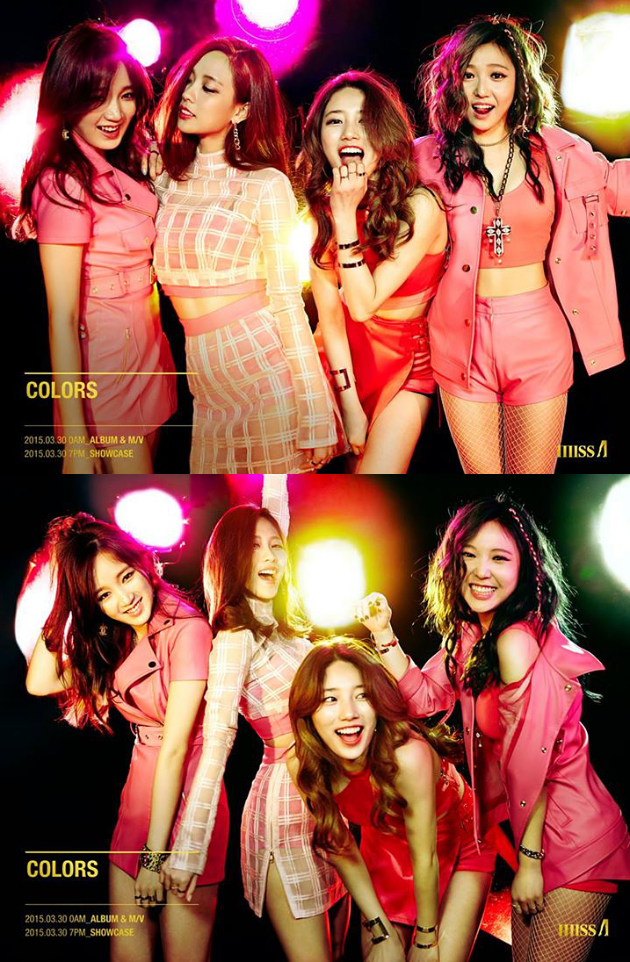 miss A Tampil Penuh Warna di Teaser Foto Album 'Colors'