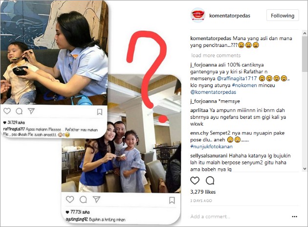 Nagita vs Ayu Ting Ting, Mana yang Tulus Urusi Anak?