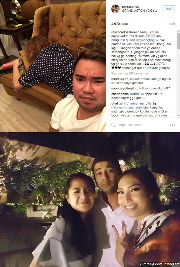 Nangis-Nangis, Ayu Ting Ting Sedih Tahu Raffi dan Nagita Mesra di Bali?