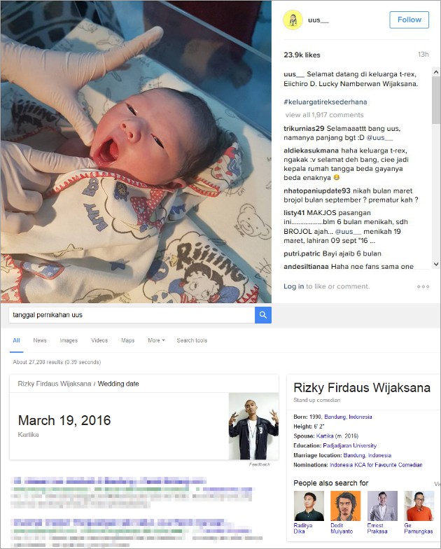 Nikah 6 Bulan, Kelahiran Anak Pertama Uus Bikin Netter Heboh