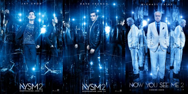 Daniel Radcliffe Main Kartu di Poster Karakter Film 'Now You See Me 2'