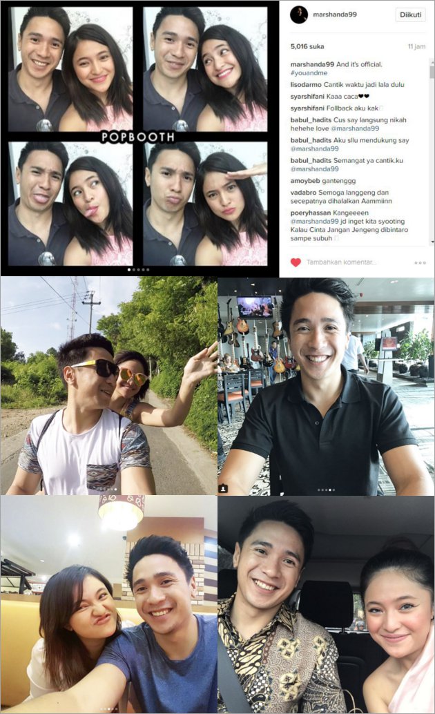 Resmi Jadian, Netter Yakin Pacar Baru Marshanda Adalah Jodoh yang Tertunda