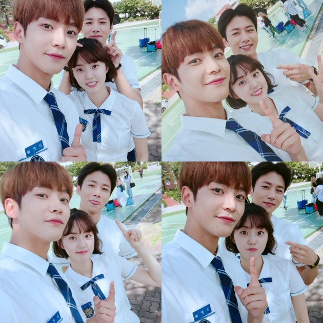 Trio Unyu Seo Ji Hoon, Park Se Wan dan Rowoon SF9 di 'School 2017 ...