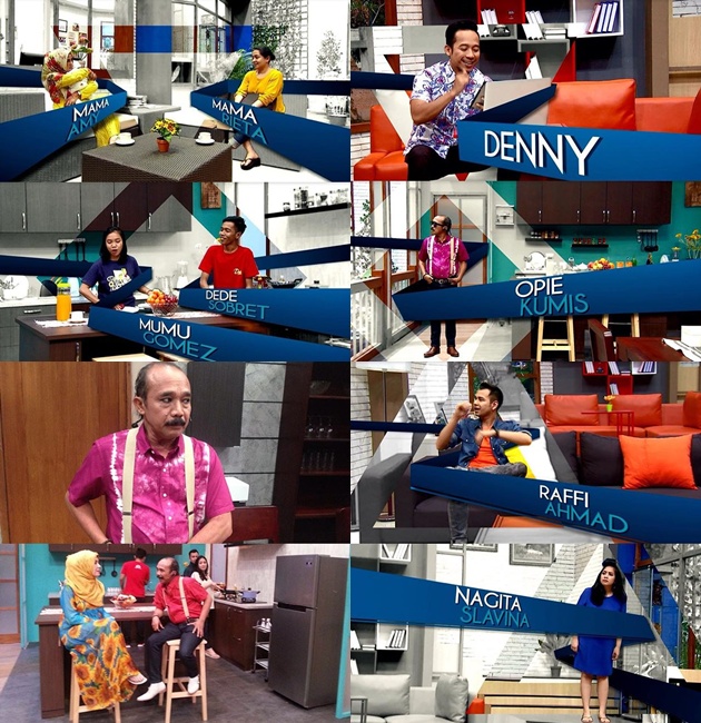 Ada Opie Kumis dan Denny Cagur di 'RANS Family', Artis 'Perbukers ...