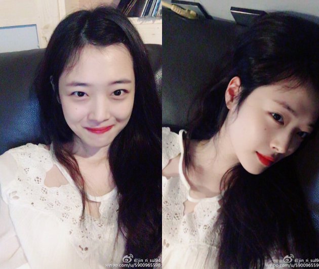 Pindah Lapak ke Weibo, Sulli Kembali Pamer Selca Tanpa Bra
