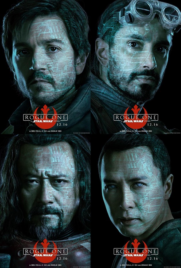 Wah, 8 Death Star Tampil Keren di Poster Karakter 'Rogue One: A Star ...